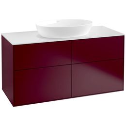 Villeroy & Boch Villeroy und Boch Finion Waschtischunterschrank FA3100HB 120x60,3cm, Abdeckplatte white matt, Peony Matt