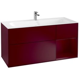 Villeroy & Boch Villeroy und Boch Finion Waschtischunterschrank G070HBHB 119,6x59,1cm, Emotion, Regal rechts Peony, Peony Matt