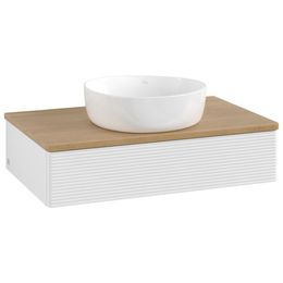 Villeroy & Boch Villeroy & Boch Antao Waschtischunterschrank 800x190x500mm L08111GF mit Beleuchtung mit Struktur FK/AP: GF/1