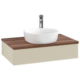 Villeroy & Boch Villeroy & Boch Antao Waschtischunterschrank 800x190x500mm L08152HJ mit Beleuchtung mit Struktur FK/AP: HJ/2