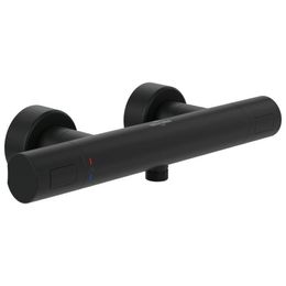 Villeroy & Boch Villeroy & Boch Universal Taps & Fittings Brause-Thermostat TVS000017000K5 rund, Wandmontage, matt black