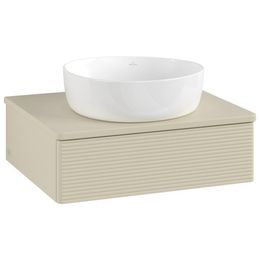 Villeroy & Boch Villeroy & Boch Antao Waschtischunterschrank 600x190x500mm L07110HJ mit Beleuchtung mit Struktur FK/AP: HJ/0