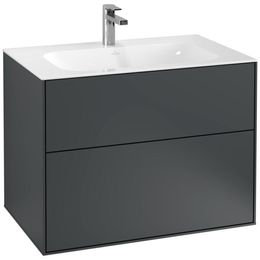 Villeroy & Boch Villeroy und Boch Finion Waschtischunterschrank F01000HG 79,6x59,1x49,8cm, Midnight Blue Matt Lacquer