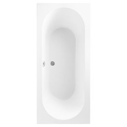 Villeroy & Boch Villeroy und Boch O.novo Rechteck-Badewanne UBA190CAS2V-01 190 x 90 cm, wei&szlig;, Ablauf mittig