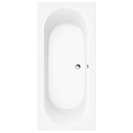 Villeroy & Boch Villeroy und Boch O.novo Rechteck-Badewanne UBA180CAS2V-01 180x80cm, wei&szlig;, Ablauf mittig