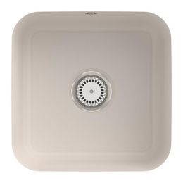Villeroy & Boch Villeroy und Boch Unterbausp&uuml;le 670301KR mit Ablaufgarnitur, Handbet&auml;tigung, Befestigungssatz, Crema