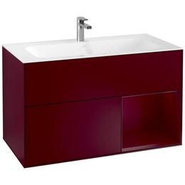 Villeroy & Boch Villeroy und Boch Finion Waschtischunterschrank G040HBHB 99,6x59,1cm, Emotion, Regal rechts Peony, Peony Matt