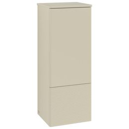Villeroy & Boch Villeroy und Boch Antao Mittelschrank K43100HJ 41,4x103,9x35,6cm, Waschbeckenplattenfarbe Lack, silk grey matt lacquer