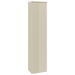 Villeroy & Boch Villeroy und Boch Antao Hochschrank K46100HJ 41,4x171,9x28,7cm, Waschbeckenplattenfarbe Lack, silk grey matt lacquer