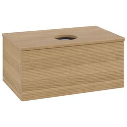 Villeroy & Boch Villeroy & Boch Antao Waschtischunterschrank 800x360x500mm L30111HN mit Beleuchtung mit Struktur FK/AP: HN/1