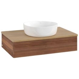 Villeroy & Boch Villeroy & Boch Antao Waschtischunterschrank 800x190x500mm L08111HM mit Beleuchtung mit Struktur FK/AP: HM/1