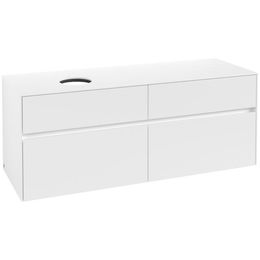 Villeroy & Boch Villeroy und Boch Collaro Waschtischunterschrank C04600MS 140 x 54,8 x 50 cm, Waschtisch links, White Matt