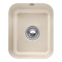 Villeroy & Boch Villeroy und Boch Unterbausp&uuml;le 670401AM mit Ablaufgarnitur, Handbet&auml;tigung, Befestigungssatz, Almond
