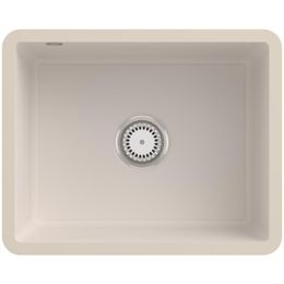 Villeroy & Boch Villeroy und Boch Unterbausp&uuml;le 331001KR mit Ablaufgarnitur und Handbet&auml;tigung, Crema