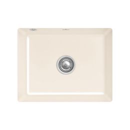 Villeroy & Boch Villeroy und Boch Unterbausp&uuml;le 331002KR mit Ablaufgarnitur und Excenterbet&auml;tigung, Crema