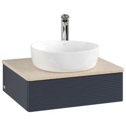 Villeroy & Boch Villeroy & Boch Antao Waschtischunterschrank 600x190x500mm L07153HG mit Beleuchtung mit Struktur FK/AP: HG/3
