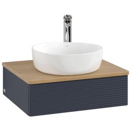 Villeroy & Boch Villeroy & Boch Antao Waschtischunterschrank 600x190x500mm L07151HG mit Beleuchtung mit Struktur FK/AP: HG/1