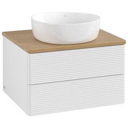Villeroy & Boch Villeroy & Boch Antao Waschtischunterschrank 600x360x500mm L18111GF mit Beleuchtung mit Struktur FK/AP: GF/1