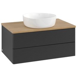 Villeroy & Boch Villeroy & Boch Antao Waschtischunterschrank 800x360x500mm L19111PD mit Beleuchtung mit Struktur FK/AP: PD/1