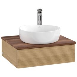 Villeroy & Boch Villeroy & Boch Antao Waschtischunterschrank 600x190x500mm K07152HN mit Struktur FK/AP: HN/2