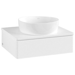 Villeroy & Boch Villeroy & Boch Antao Waschtischunterschrank 600x190x500mm L07110MT mit Beleuchtung mit Struktur FK/AP: MT/0