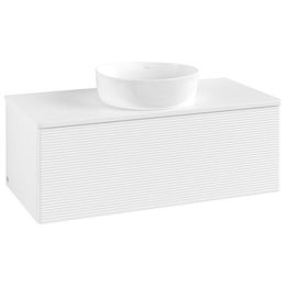 Villeroy & Boch Villeroy & Boch Antao Waschtischunterschrank 1000x360x500mm K31110MT mit Struktur FK/AP: MT/0