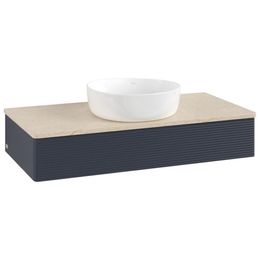 Villeroy & Boch Villeroy & Boch Antao Waschtischunterschrank 1000x190x500mm L09113HG mit Beleuchtung mit Struktur FK/AP: HG/3
