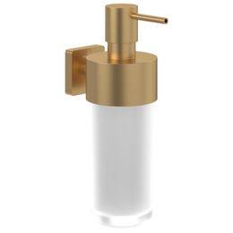 Villeroy & Boch Villeroy und Boch Elements Striking Seifenspender TVA15200700076 brushed gold, 230ml, Glas satiniert
