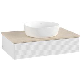 Villeroy & Boch Villeroy & Boch Antao Waschtischunterschrank 800x190x500mm L08113GF mit Beleuchtung mit Struktur FK/AP: GF/3