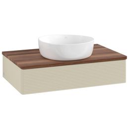 Villeroy & Boch Villeroy & Boch Antao Waschtischunterschrank 800x190x500mm L08112HJ mit Beleuchtung mit Struktur FK/AP: HJ/2