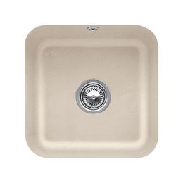 Villeroy & Boch Villeroy und Boch Unterbausp&uuml;le 670302AM mit Ablaufgarnitur, Exzenterbet&auml;tigung, Befestigungssatz, Almond