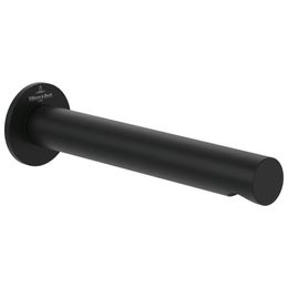 Villeroy & Boch Villeroy und Boch Loop + Friends Badewannenauslauf TVT106505153K5 f&uuml;r Wandmontage, matt black