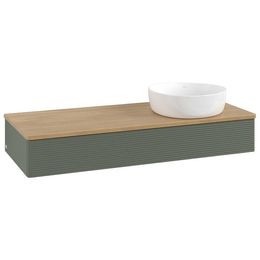 Villeroy & Boch Villeroy & Boch Antao Waschtischunterschrank 1200x190x500mm L12111HL mit Beleuchtung mit Struktur FK/AP: HL/1
