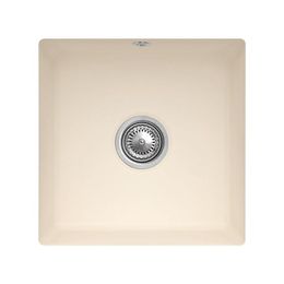 Villeroy & Boch Villeroy und Boch Unterbausp&uuml;le 332502FU mit Ablaufgarnitur und Excenterbet&auml;tigung, Ivory