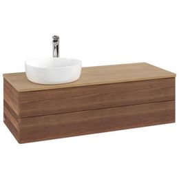 Villeroy & Boch Villeroy & Boch Antao Waschtischunterschrank 1200x360x500mm L22151HM mit Beleuchtung mit Struktur FK/AP: HM/1