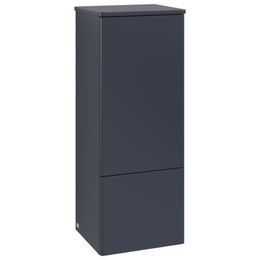 Villeroy & Boch Villeroy und Boch Antao Mittelschrank K43000HG 41,4x103,9x35,6cm, Waschbeckenplattenfarbe Lack, midnight blue matt lacquer