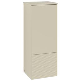 Villeroy & Boch Villeroy und Boch Antao Mittelschrank K44100HJ 41,4x103,9x35,6cm, Waschbeckenplattenfarbe Lack, silk grey matt lacquer