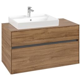 Villeroy & Boch Villeroy und Boch Collaro Waschtischunterschrank C01700RH 100x54,8x50cm, Waschtisch links, Kansas Oak