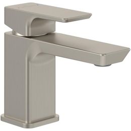 Villeroy & Boch Villeroy und Boch Subway 3.0 Einhebel-Waschtischarmatur TVW11200100164 ohne Ablaufgarnitur, brushed nickel black