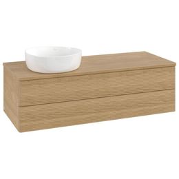 Villeroy & Boch Villeroy & Boch Antao Waschtischunterschrank 1200x360x500mm L22111HN mit Beleuchtung mit Struktur FK/AP: HN/1