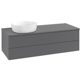 Villeroy & Boch Villeroy & Boch Antao Waschtischunterschrank 1200x360x500mm L22150GK mit Beleuchtung mit Struktur FK/AP: GK/0