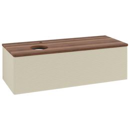 Villeroy & Boch Villeroy & Boch Antao Waschtischunterschrank 1200x360x500mm L33152HJ mit Beleuchtung mit Struktur FK/AP: HJ/2