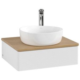 Villeroy & Boch Villeroy & Boch Antao Waschtischunterschrank 600x190x500mm L07151GF mit Beleuchtung mit Struktur FK/AP: GF/1