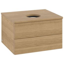 Villeroy & Boch Villeroy & Boch Antao Waschtischunterschrank 600x360x500mm K18111HN mit Struktur FK/AP: HN/1