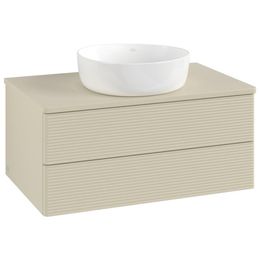 Villeroy & Boch Villeroy & Boch Antao Waschtischunterschrank 800x360x500mm K19110HJ mit Struktur FK/AP: HJ/0