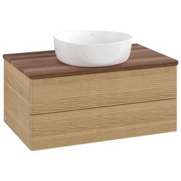 Villeroy & Boch Villeroy & Boch Antao Waschtischunterschrank 800x360x500mm K19112HN mit Struktur FK/AP: HN/2