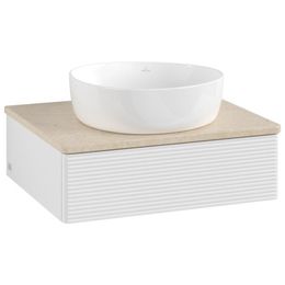 Villeroy & Boch Villeroy & Boch Antao Waschtischunterschrank 600x190x500mm L07113GF mit Beleuchtung mit Struktur FK/AP: GF/3