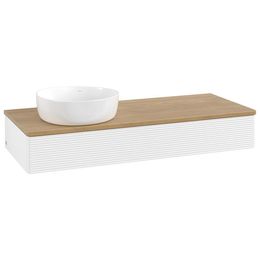 Villeroy & Boch Villeroy & Boch Antao Waschtischunterschrank 1200x190x500mm L11111MT mit Beleuchtung mit Struktur FK/AP: MT/1