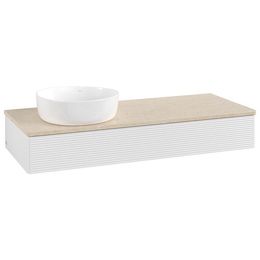 Villeroy & Boch Villeroy & Boch Antao Waschtischunterschrank 1200x190x500mm L11113GF mit Beleuchtung mit Struktur FK/AP: GF/3