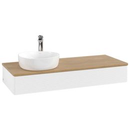 Villeroy & Boch Villeroy & Boch Antao Waschtischunterschrank 1200x190x500mm L11151MT mit Beleuchtung mit Struktur FK/AP: MT/1